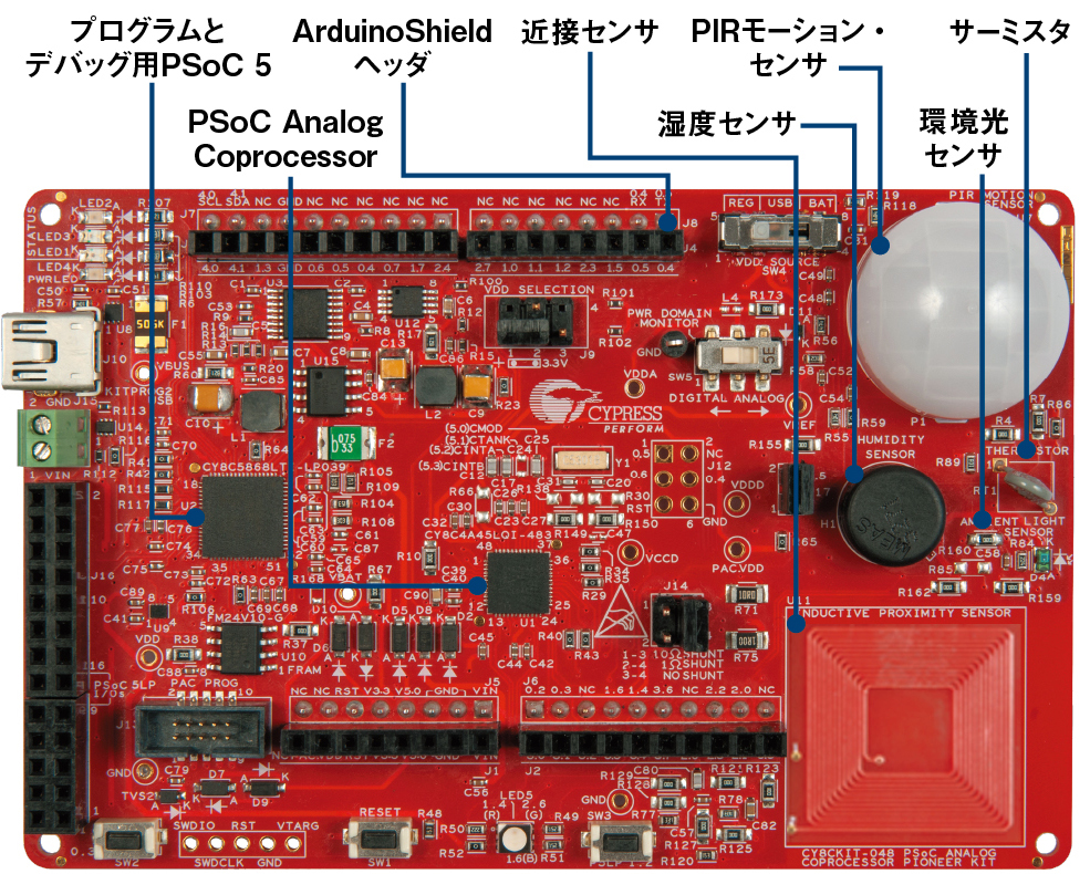 PSoC Analog Coprocessor Pioneer Kit - {maker}Bangla